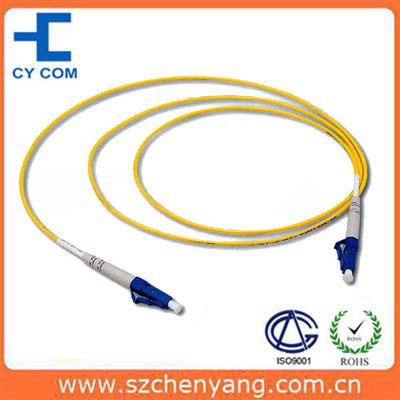 Classe optique de télécom de corde de correction de fibre unimodale de LC, A de polissage