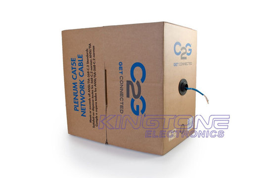 Ftp CAT5E 24AWG découvrent le cuivre avec la puissance de CCA échouée par 31×0.25mm pour la sécurité