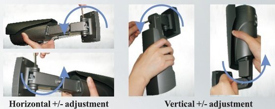 Appareils-photo de télévision en circuit fermé de la conception modulaire HD, systèmes BS-SPR670KP de caméra de sécurité de la télévision en circuit fermé IP66