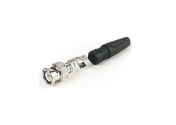 Mâle de connecteur de la télévision en circuit fermé BNC de câble de caméra de sécurité au mâle pour le câble coaxial de liaison