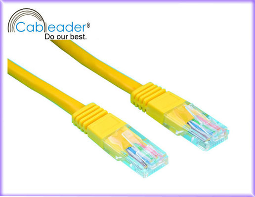 ISO / IEC 11801 / 71156 RazorVision réseau câbles 1-100 MHz, 3.1dB retour perte couleur jaune