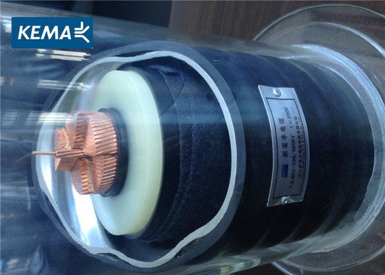 Cable électrique du câble IEC62067 à haute tension 290/500KV ² XLPE de 1 x de 2500mm isolé