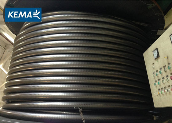 Le conducteur de cuivre a ridé le haut cable électrique isolé par XLPE blindé en aluminium de Votage