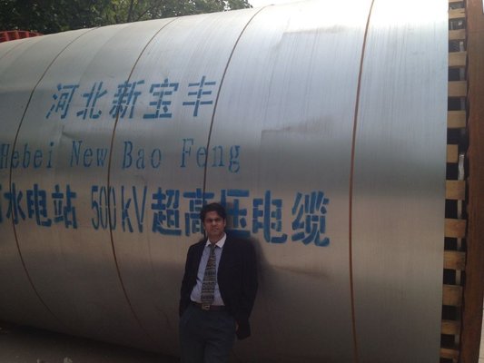 110kv le noyau d'en cuivre du câble à haute tension XLPE, XLPE A ISOLÉ le cable électrique