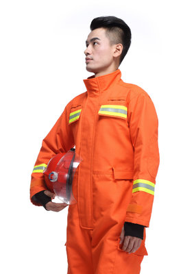 Hi Vis Customized Dupont Nomex IIIA Wildland Fire Clothing for Firefighting