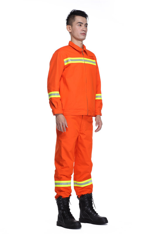 Wholesale Customized Dupont Nomex IIIA Fire Rescue Clothes / Mine Rescue Suits