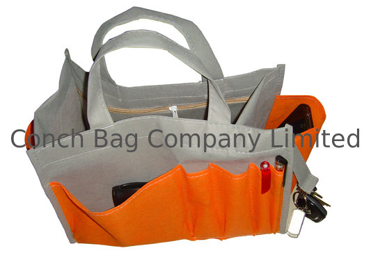 Orange Heat Transfer Non Woven Fabric Bags