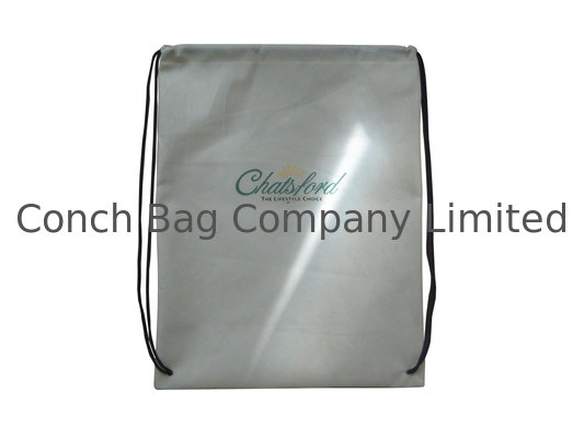 Silk Printing Non Woven Fabric Advertising Bags Retail Promotion For Grocery Shop