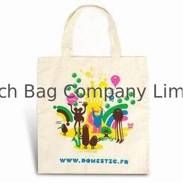 Promotional Organic Cotton Bags with Custom Artwork , OHSAS18001