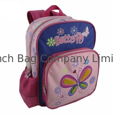 Woven Labels Children School Backpacks , CPSIA 1200D Shool Bag