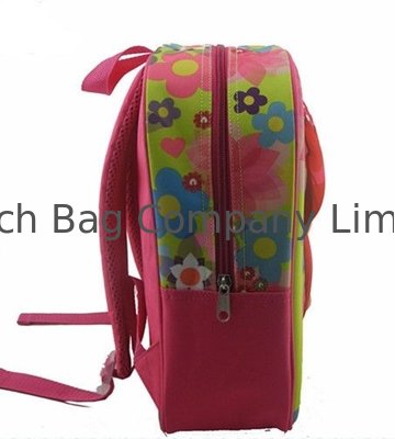 Embroider 600D Kids School Backpacks , Colored Children School Bag