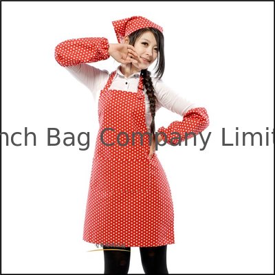100% Spun Polyester Non Woven Apron for Home Use , 150gsm to 230gsm