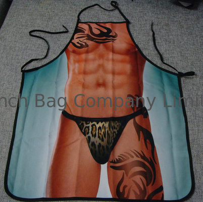 OEM Art Design Non Woven Kitchen Apron for Cooking & Gardening