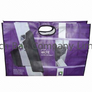 ECO PP Non Woven Laminated Bags , Colored Printed Non Woven Bag