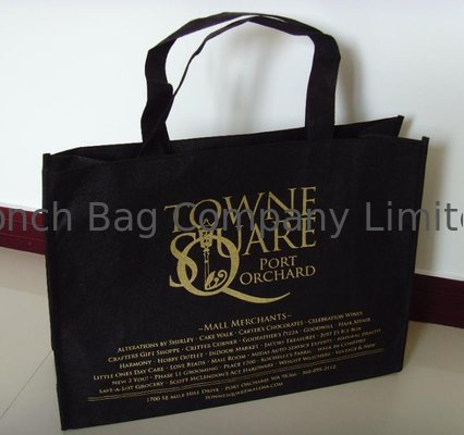 Reusable Tote PP Non Woven Bags , 80gsm Shopping Non-Woven Bag