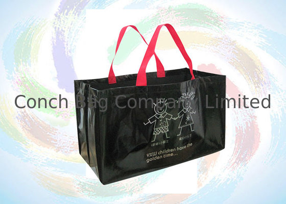 Eco friendly Spunbonded Printed PP Non Woven Bag For Supermarket Usage