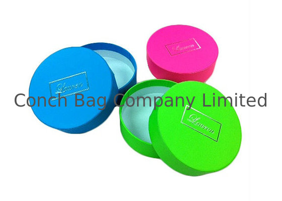 Creative colorful round shaped packaging box watch gift box wholesale