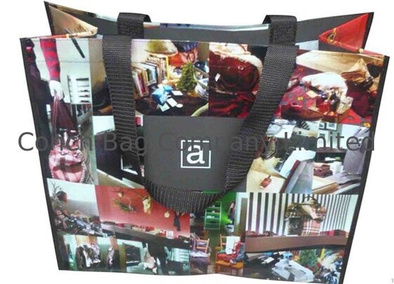Eco friendly Biodegradable Plastic Non Woven Carrier Bags For Shopping