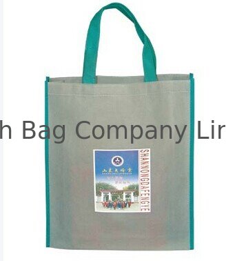 Printed folding non woven environmental friendly shopping bags for cloth packaging