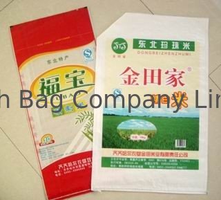 Polypropylene Rice Bags , PP Woven Sack 50kg For Packing Grains Wheat Corn Seeds