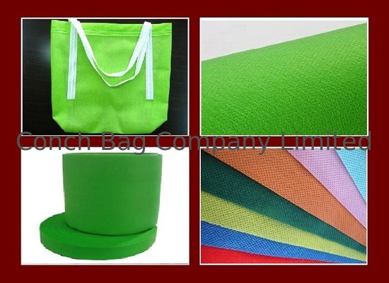 Wholesale PP Spunbond Shopping Bag Non Woven Fabric Packaging Bags Raw Material