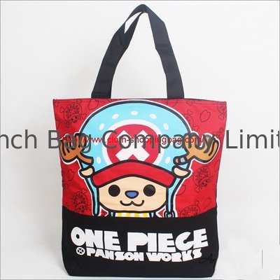 ODM various cartoon pattern cloth shopping bag with Shoulder straps for Specialist packers
