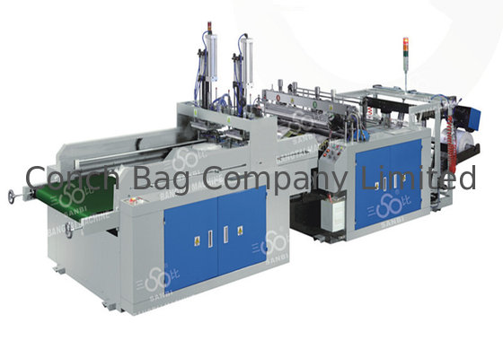 Full Production Recycled PE Plastic T-Shirt Shopping Bag Make Machine Lines