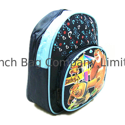 blue color kids school backpack