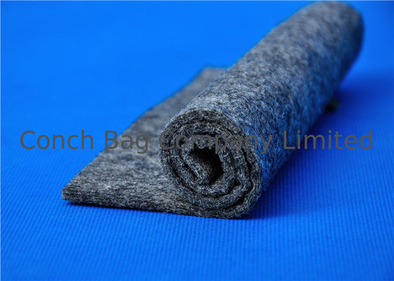Dark/Light Grey Non Woven Polyester Felt Industrial Felt By The Yard 4mm Thick