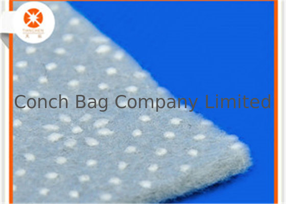 PVC Dot Coated Non Woven Felt Needle Punched Grey Polyester Carpet Underlay Nonwoven Fabric