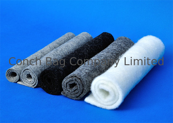 Dark Grey Felt Fabric Industrial Felt Fabric Tear Resistant For Electric Blanket