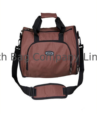 middle size Eco - friendly camping Nylon shoulder Bag Red for travel agency