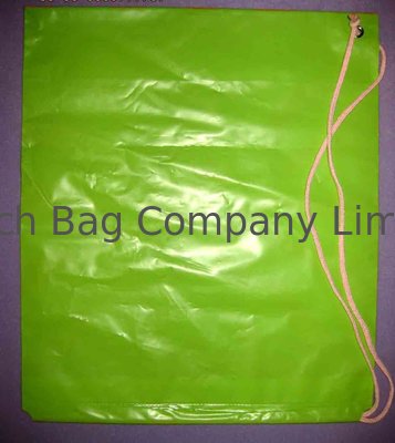 Customized Colorful Drawstring Backpack Plastic Travel Bags For Clothes