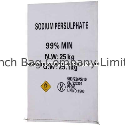 Professional Anti-corrosion PP Woven Bags Sacks for Packing Sodium Persulfate