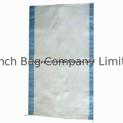 Blue Strip Fertilizer Packing PP Woven Bags