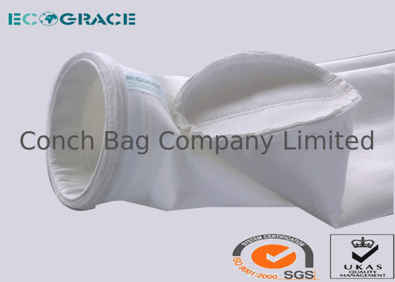 Strong Acids and Alkalis Resistance PPS Filter Bag With PTFE Membrane Treatment