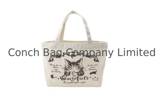 Environment - friendly Canvas Cloth Shopping bag for Charity activities promotion