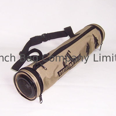 3 Cans 600D Polyester PU Radio Cooler bag with Speaker , cooler lunch bag