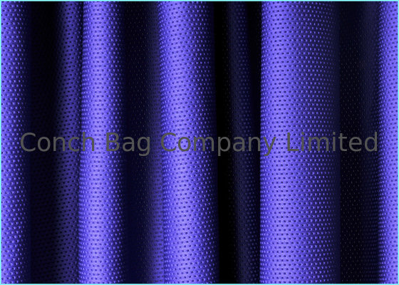Violet Blue Sportswear Stretch Mesh Fabric 1.6m * 160gsm 90 Polyester 10 Spandex Fabric