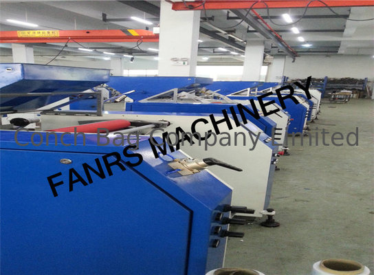 Non Woven Fabrics Rewinding And Slitting Machine With Automatic Perforating Setting System