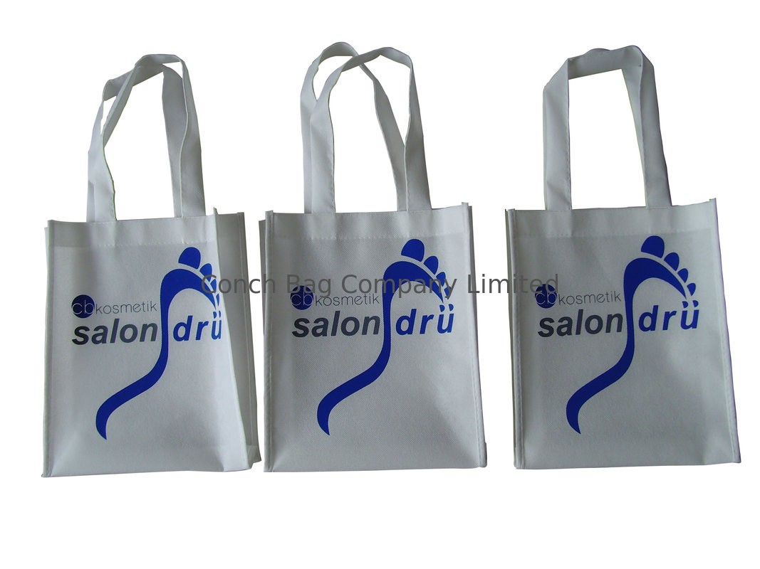 Red Non Woven Shopping Bag for Store , Grey Non Woven Cloth Bag