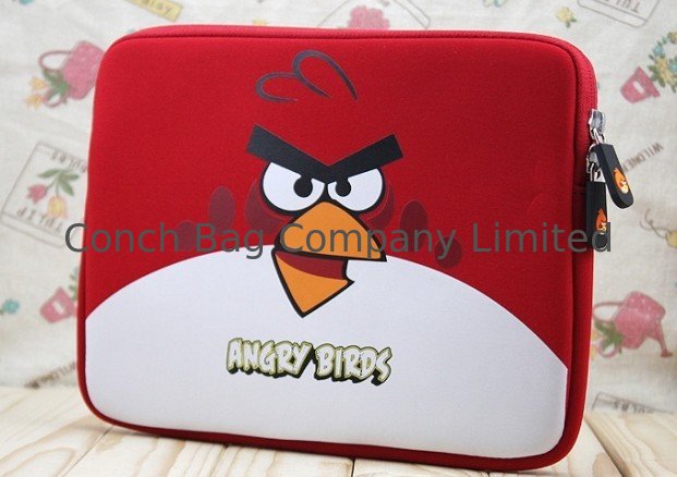 OEM Angry Birds Tablet PC Protective Sleeve , 17 inch Tablet PC Pouch