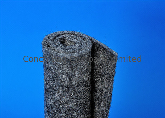 Needle Punched Non Woven Polyester Felt , Felt Upholstery Fabric Rolls Of Felt