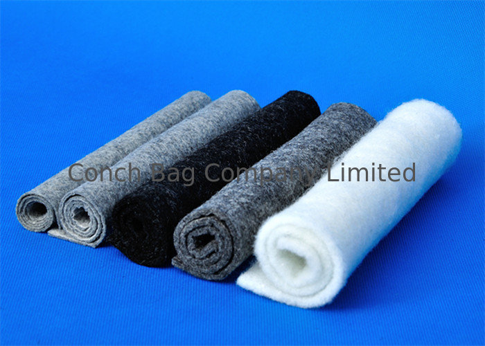Dark Grey Felt Fabric Industrial Felt Fabric Tear Resistant For Electric Blanket