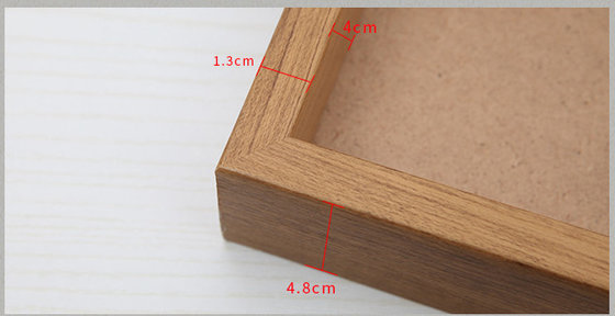Wholesale shadow box frames without glass or plexiglass and deep box frame marcos 3d