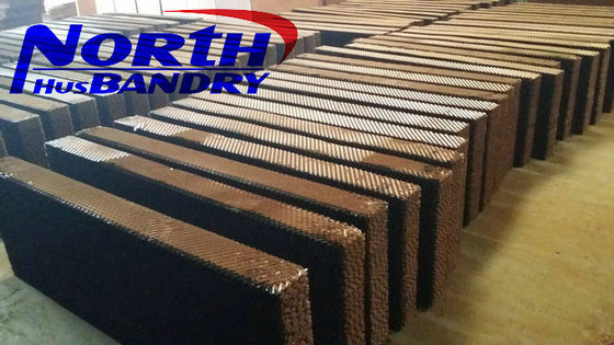 black/green single-coated evaporative cooling pad