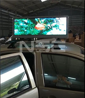 Double Sided Full Color Taxi Sign In Malaysia Taxi Topper LED Display