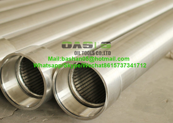 wedge screen filter tube stainless steel Johnson Vee type screen Pipe Solid-liquid separat