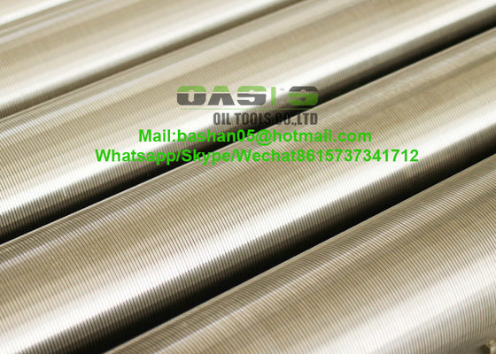 Drilling water well slot 1.0mm wire wrapped screen Johnson type wedge wire screen