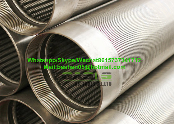 water filter pipe screens or Johnson wedge wire screen pipe oasis factory